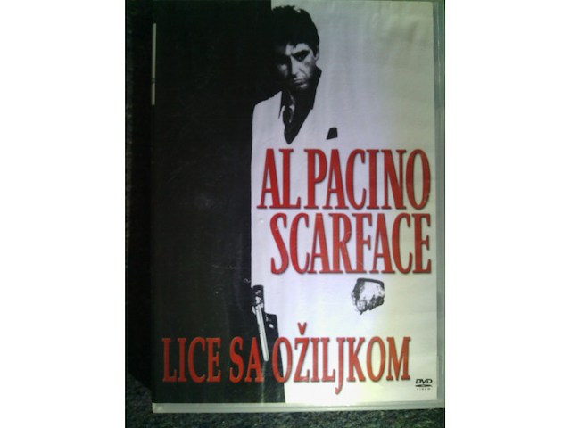 DVD  - LICE SA OZILJKOM - SCARFACE