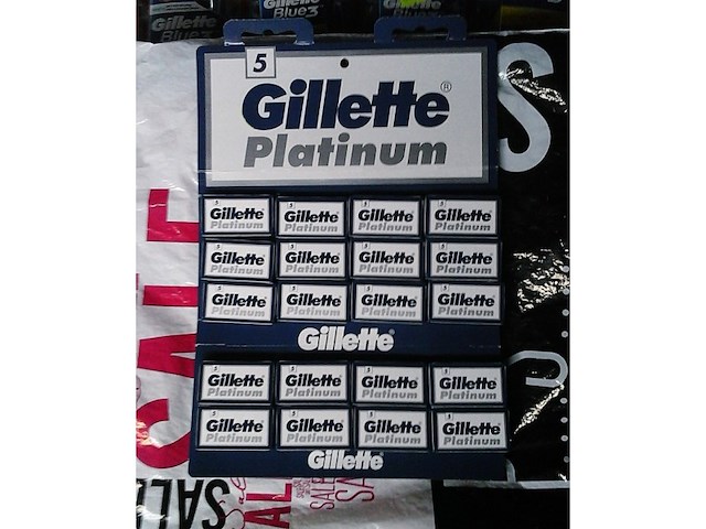 Gillette platinum žileti