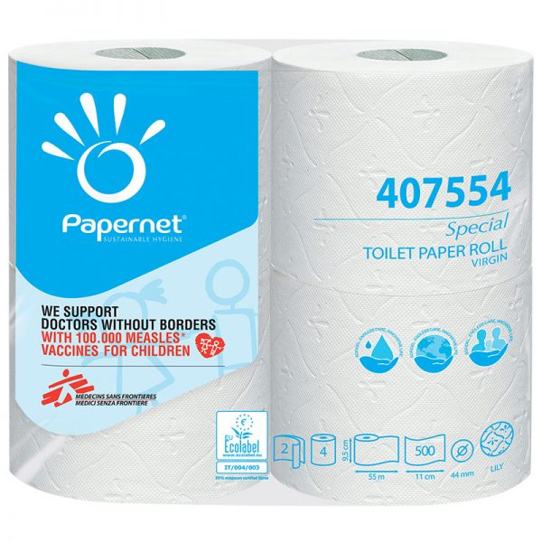 Toalet papir dvoslojni, rolna, 407554