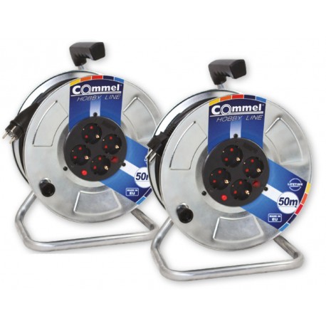 Commel motalica H05VV-F 3x1.5 50m 4gIP44 metalna