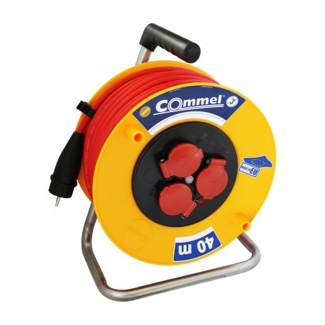 Commel motalica H05RR-F 3x2.5 40m 3gIP44 PVC