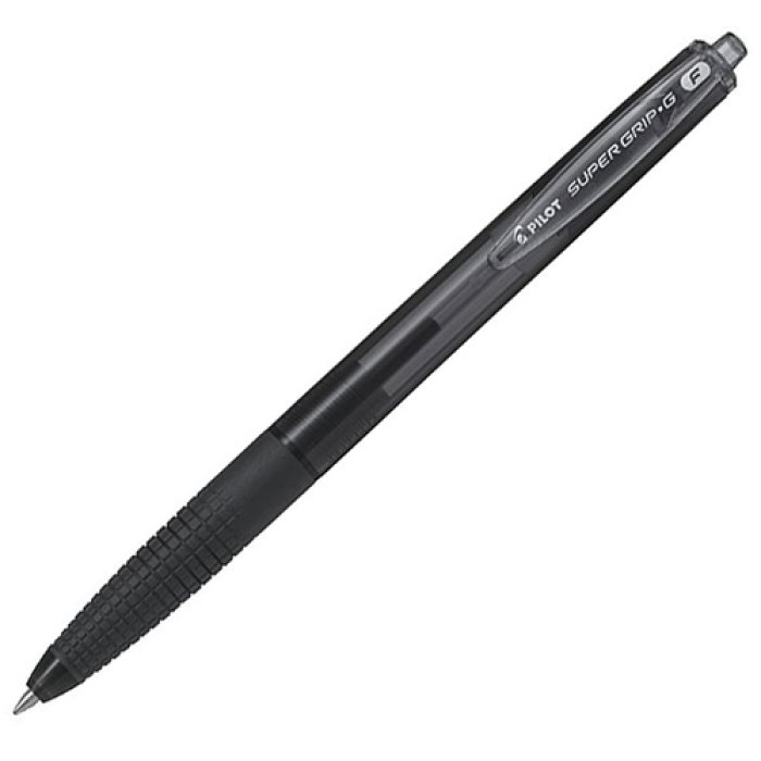Hemijska olovka Super Grip G RT F crna ispis 0.7