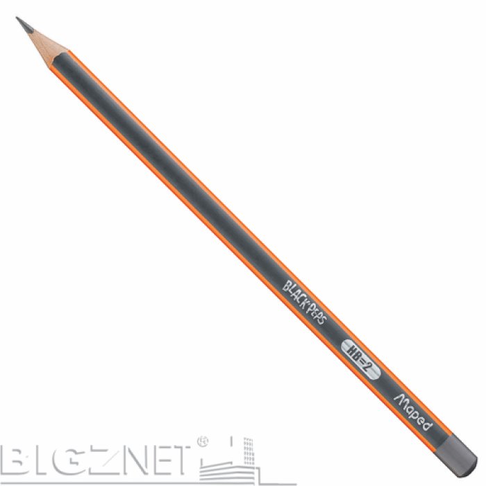 Grafitna olovka Maped Black Pep's HB bez gumice