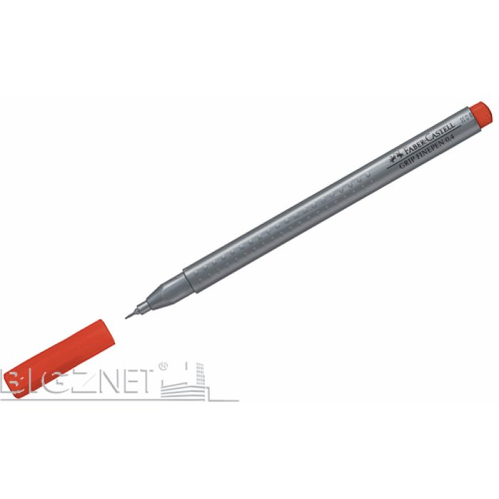 Flomaster lajner Faber-Castel Grip crveni 151621