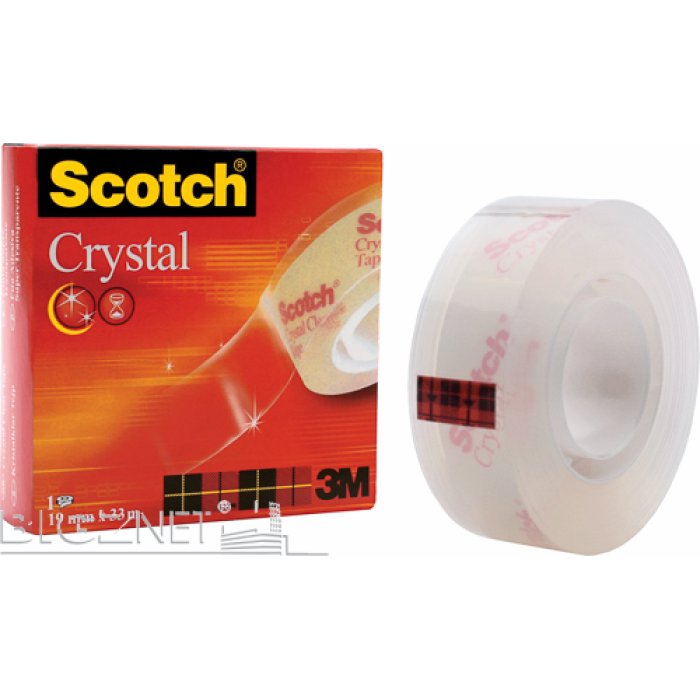 Lepljiva traka Scotch Crystal 600