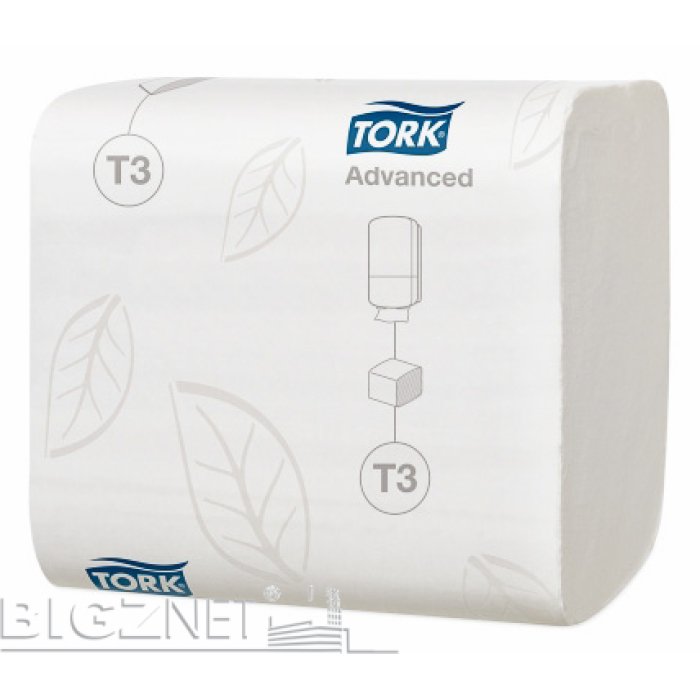 Toalet papir za Tork aparat t3 u listićima advans, 240/1