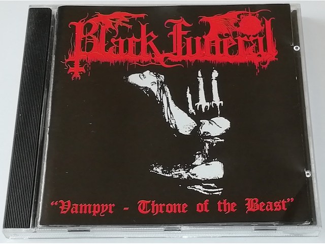 Black Funeral ‎– Vampyr - Throne Of The Beast (CD), USA