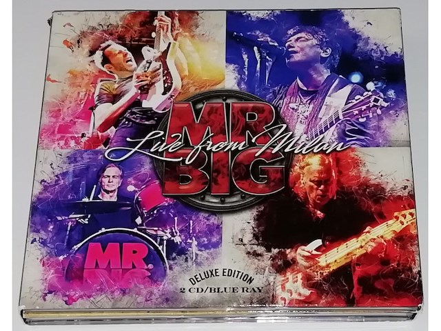 Mr. Big ‎– Live From Milan (2CD + Blu-ray)