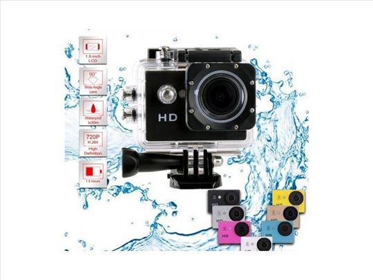 A7 HD sportska vodootporna akciona kamera