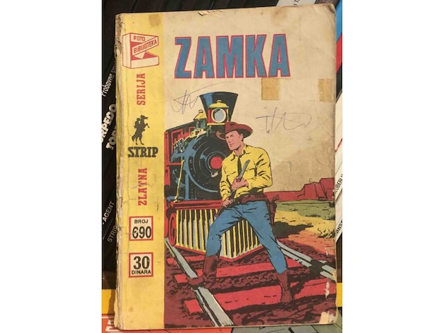 Zlatna serija 690 - Zamka - tex