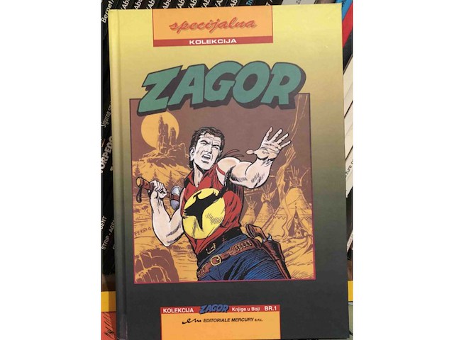 Zagor specijalna kolekcija Knjige u boji broj 1