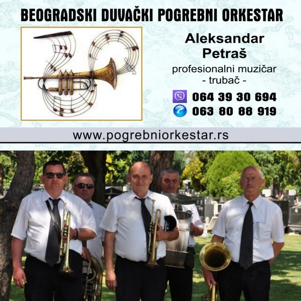 Bleh muzika za sahranu pogrebni orkestar trubači Beograd