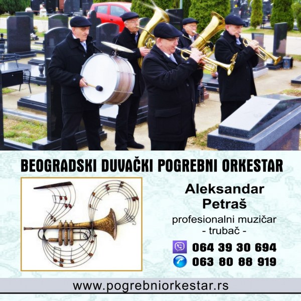 Muzika za sahranu pogrebni orkestar trubači Beograd
