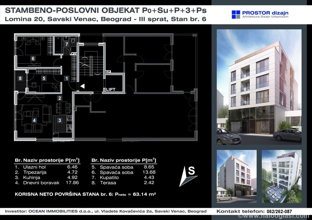 Centar / Novogradnja / Lomina – LUX