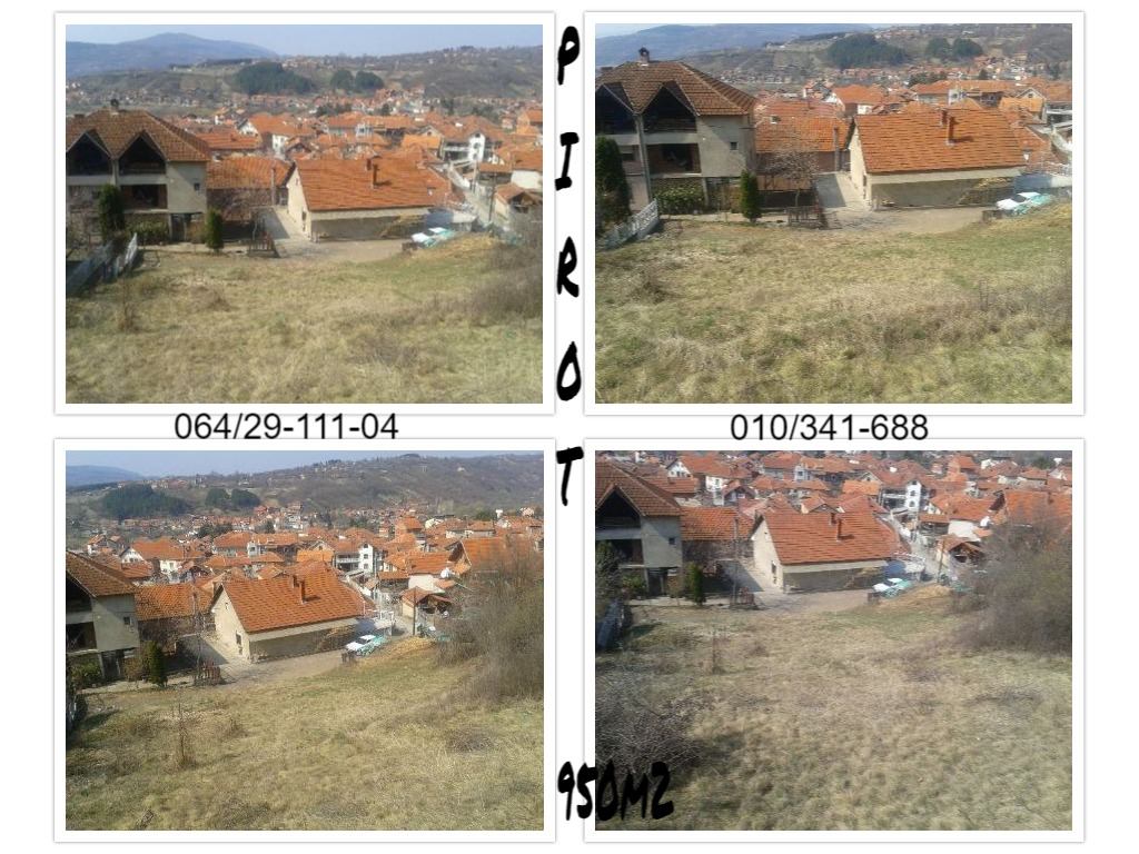 Plac na prodaju 950m2, Pirot