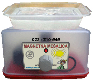 Magnetna mešalica za hemikalije
