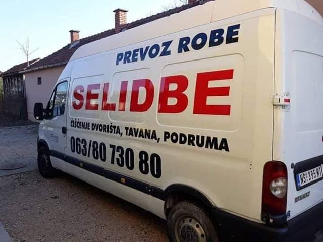 Prevoz robe i selidbe