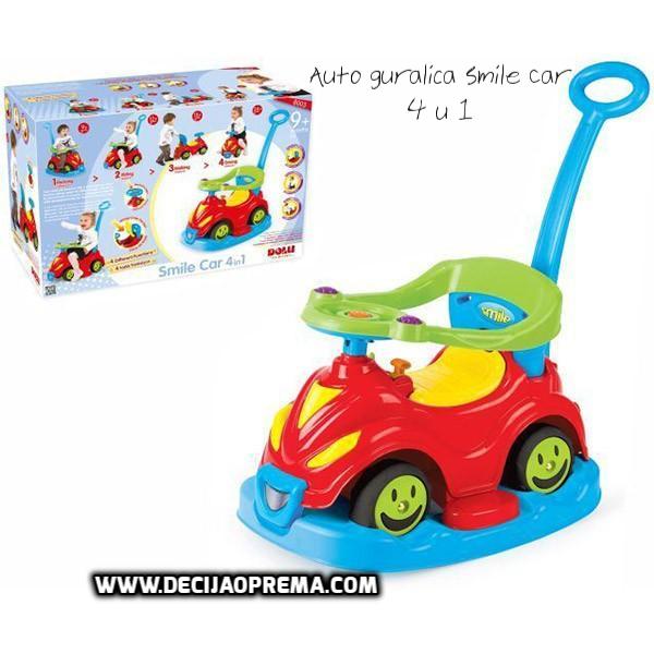 Dolu guralica za decu Smile Car 4u