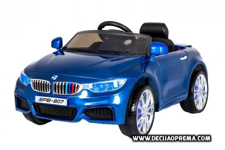 BMW 807 Style na akumulator za decu Plavi