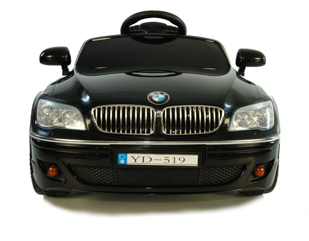 BMW 730 Auto na akumulator 12V sa daljinskim upravljanjem Crni