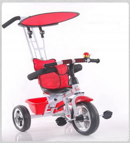 Tricikl za decu sa Tendom Playtime Crveni