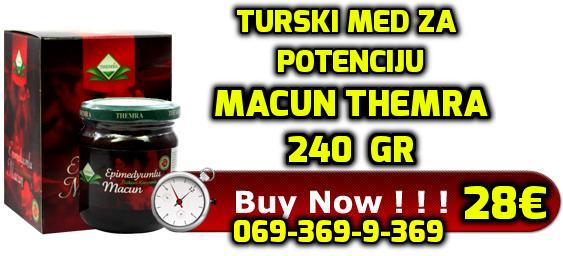 MACUN THEMRA turski med za muskarce