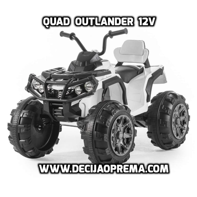 Quad Outlender 12v Beli