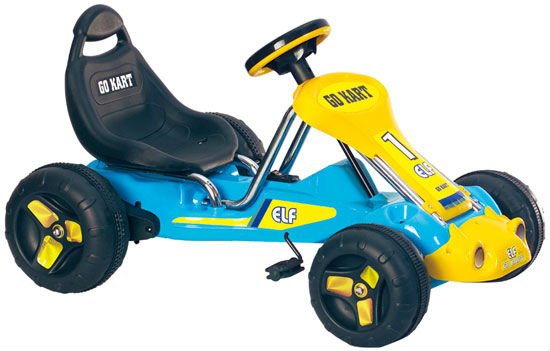 Formula go kart na pedale