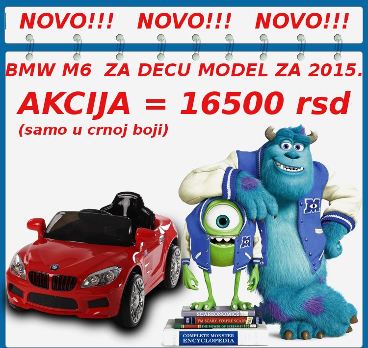 Automobil na akumulator BMW M6