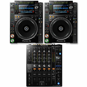 Authentic Latest Pioneer DJ Set 2x CDJ 2000 nexus2 nxs2 Nexus 2 1x DJM 2000 Nexus