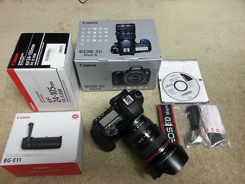 Selling Canon 5D Mark III with 24-105mm