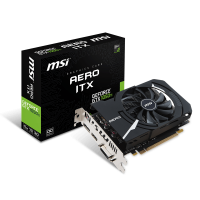 MSI GeForce GTX 1050 Ti AERO ITX 4G OCV1