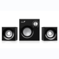 Genius Speakers SW-2.1 370 Wood Black