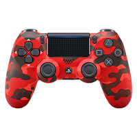 Sony DualShock PS4 Red Camouflage