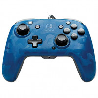 PDP Nintendo Switch Faceoff Deluxe + Audio Camo Blue