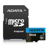 SD Card 64 GB A-DATA AUSDX64GUICL10A1-RA1