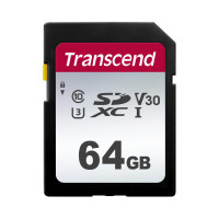 SD Card 64 GB Transcend TS64GSDC300S