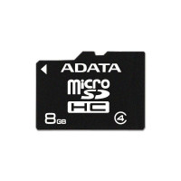 SD Card 8 GB A-DATA AUSDH8GCL4-R