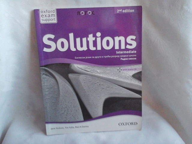 Solutions Intermediate workbook CD Oxford Hudson Jane