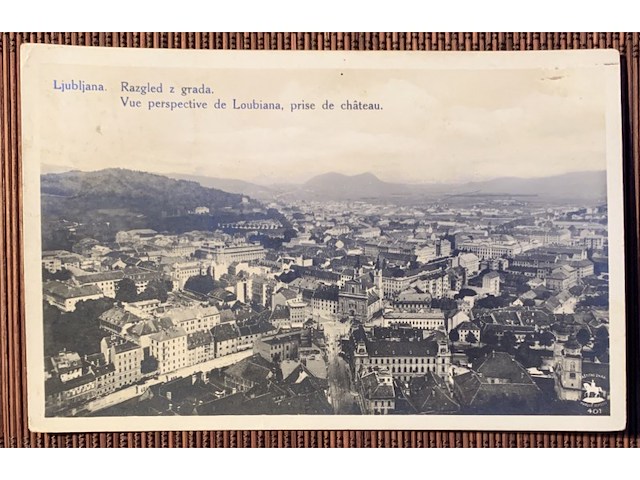 razglednica Ljubljana Slovenija (3660.)