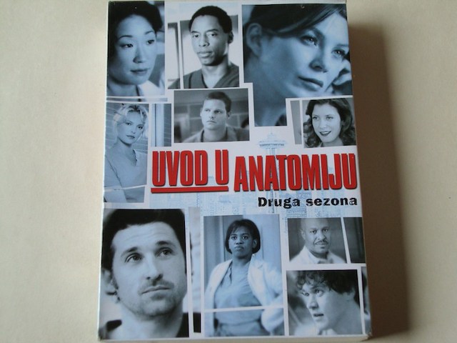 Grey`s Anatomy Season 2 [Uvod U Anatomiju Sez. 2] 4xDVD