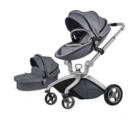 Hot Mom kolica dark grey 2u1 (sportsko sediste+korpa) ( F22D.GREY )