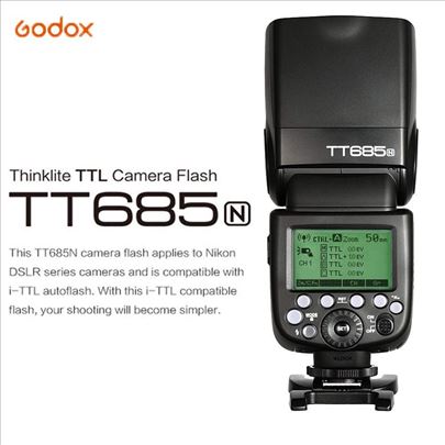 Godox TT685n TTL + difuzor - novo