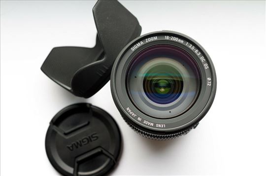 Sigma 18-200mm f/3.5-6.3 DC OS za Canon