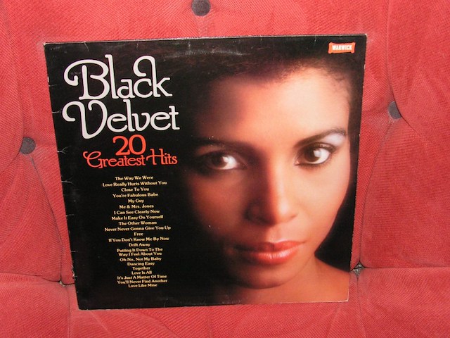 BLACK VELVET,20 GREATEST HITS-UK IZDANJE-RETKO