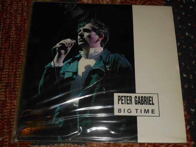 peter gabriel - big time (2lp live in italy, promo) 5/5