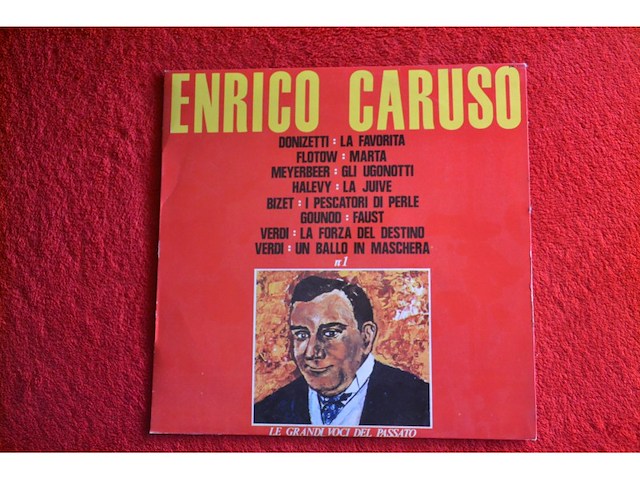 Enrico Caruso ‎– Enrico Caruso - vinill i omot; 5