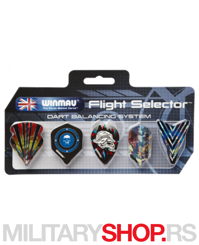 Komplet pikado pera Winmau Flight Selector