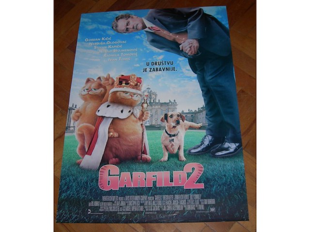Garfild 2 - filmski plakat