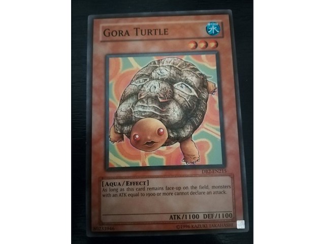 Yu-GI-OH!- Gora Turtle